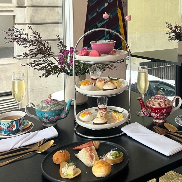 High Tea at Om Nom, Adelphi Hotel Melbourne - High Tea Society